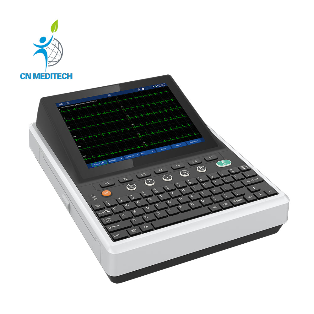 Digital Twelve Channel ECG Machine 12 Channels Leads EKG Machine – Cn ...