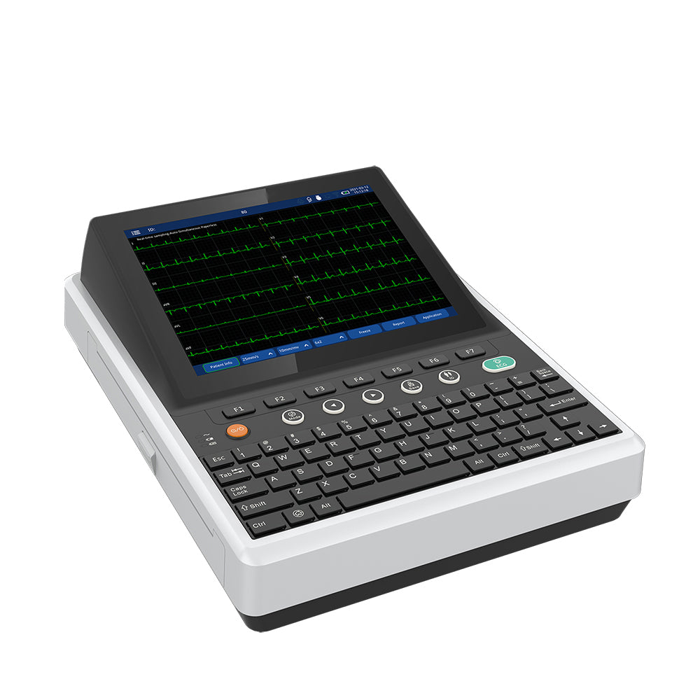 Digital Twelve Channel ECG Machine 12 Channels Leads EKG Machine – Cn ...