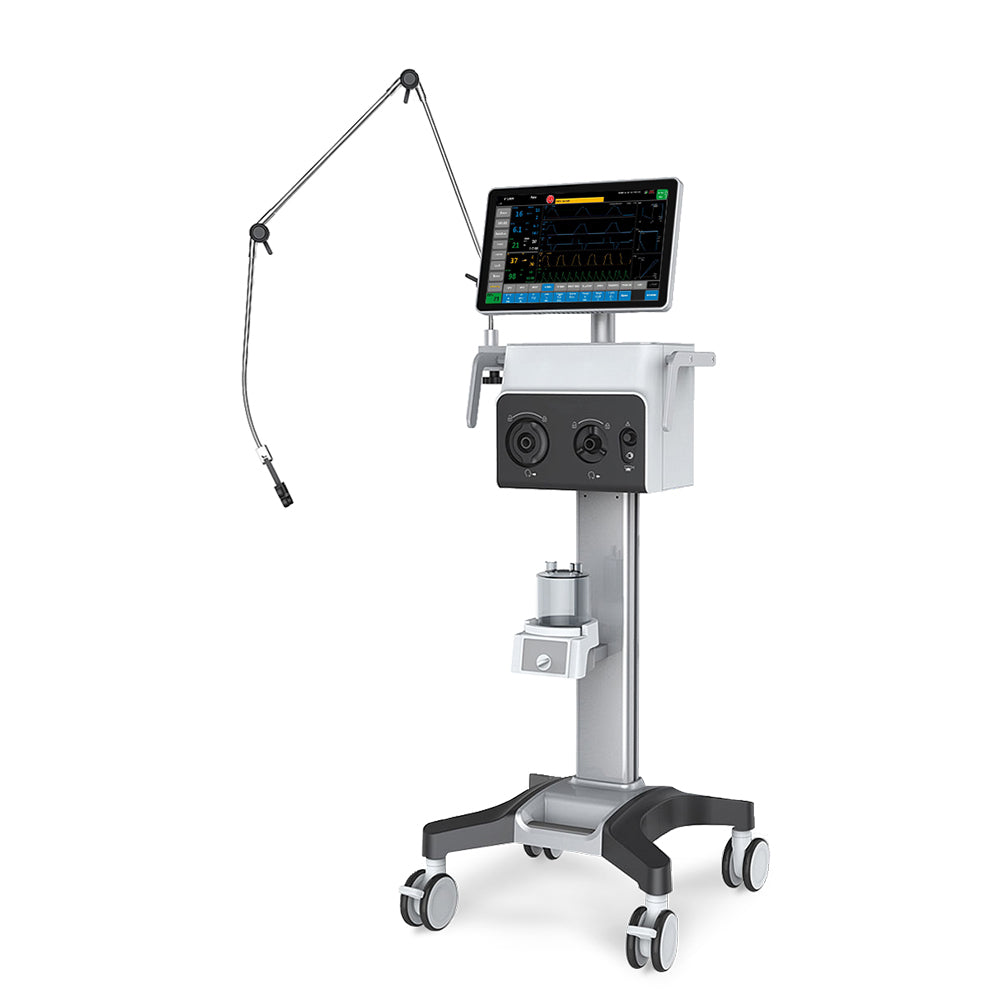 ICU Medical Ventilator Machine High-end Wider Range Turbine Ventilator ...