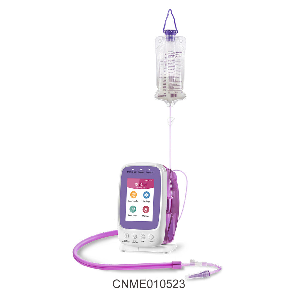 Enteral Feeding Pump Portable Continuous Single Double Bag Nutrition P ...