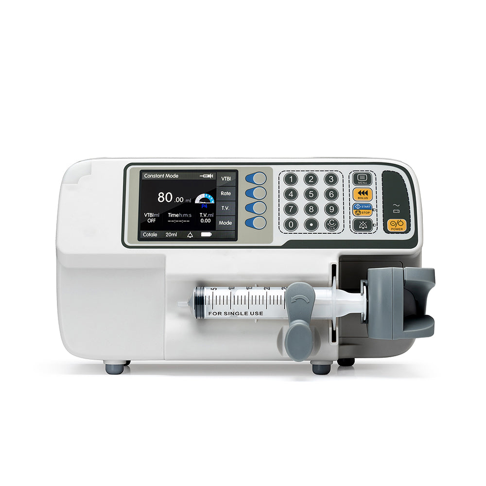 Medical Injection Syringe Pump Clinic Automatic Single Channel Syringe ...