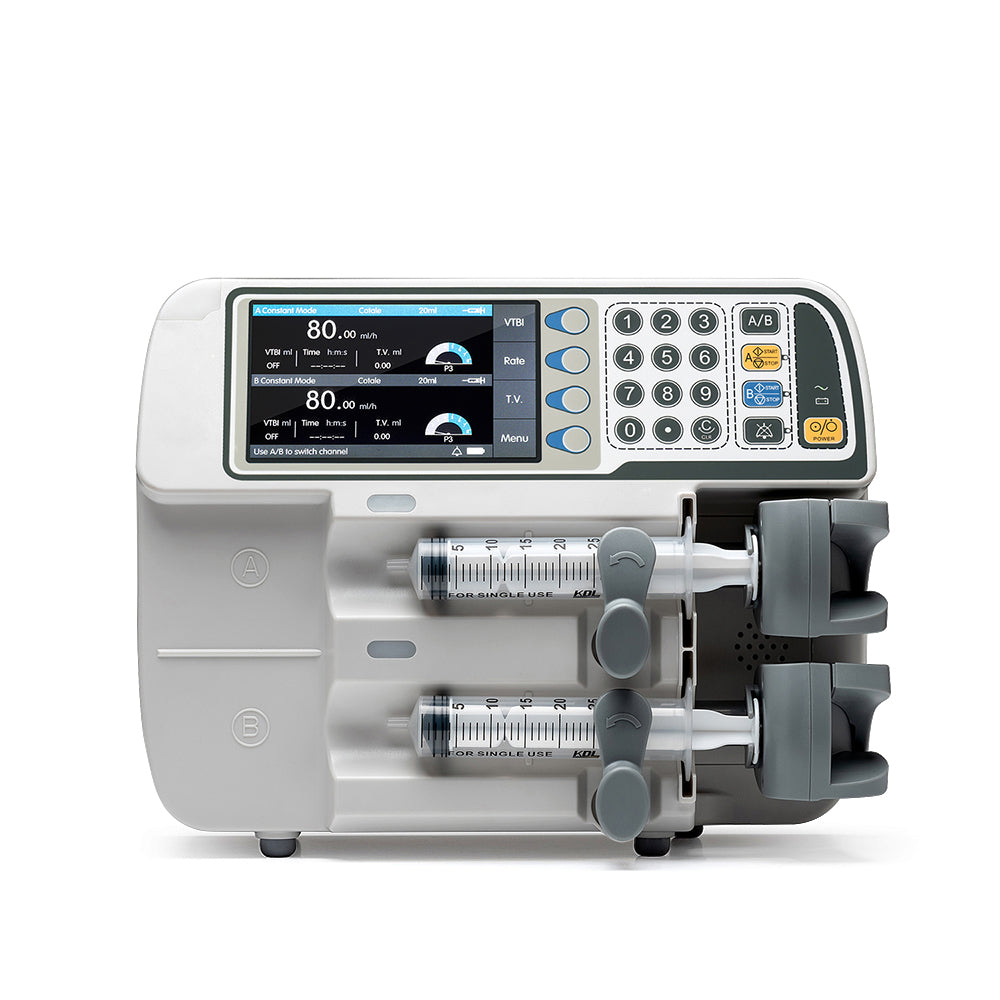 Dual Channel Syringe Pump Automatic Electric ICU Syringe Pump – Cn-Meditech